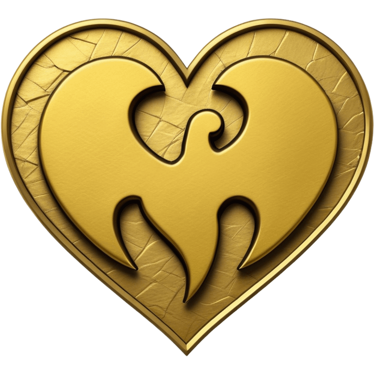 Wu-Tang Clan symbol combined with a heart emoji | AI Emoji Generator