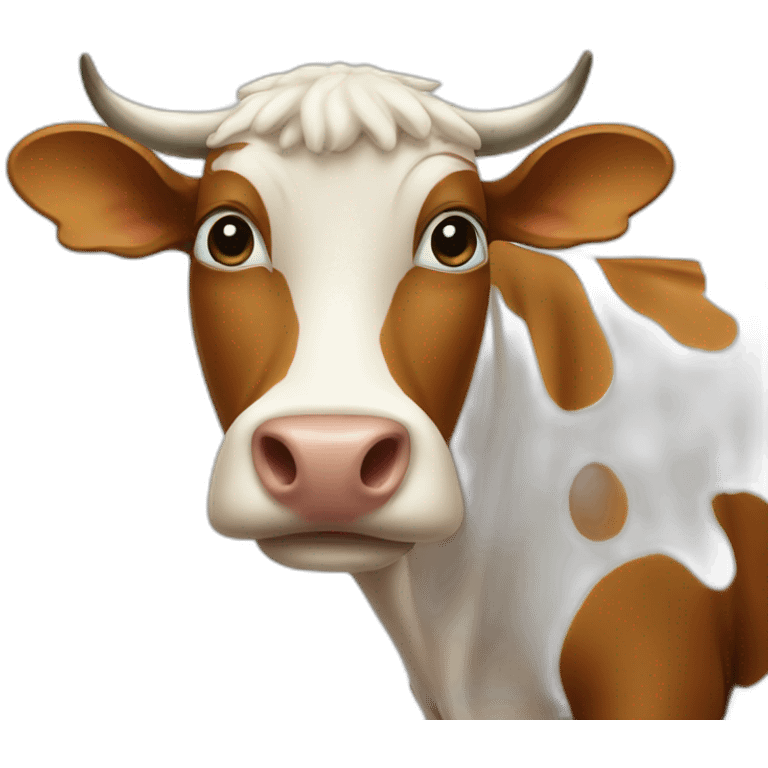 Sponge cow emoji | AI Emoji Generator