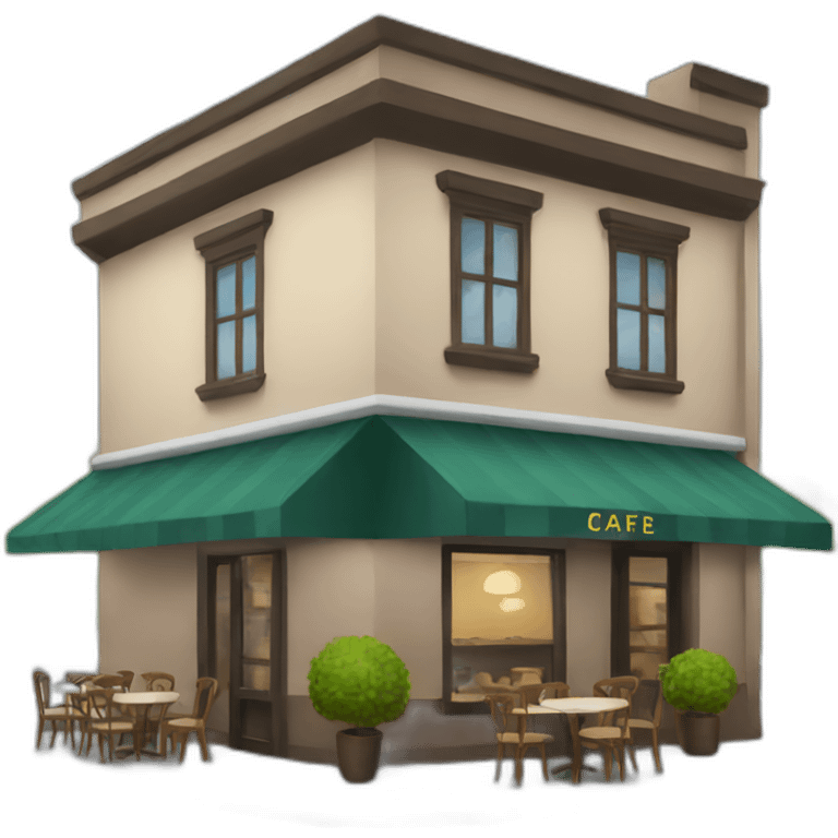 cafe emoji | AI Emoji Generator