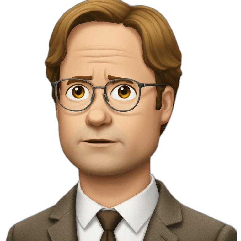 dwight schrute emoji | AI Emoji Generator