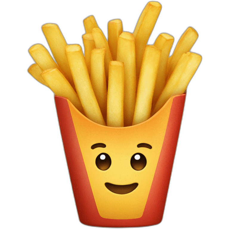 French fries emoji