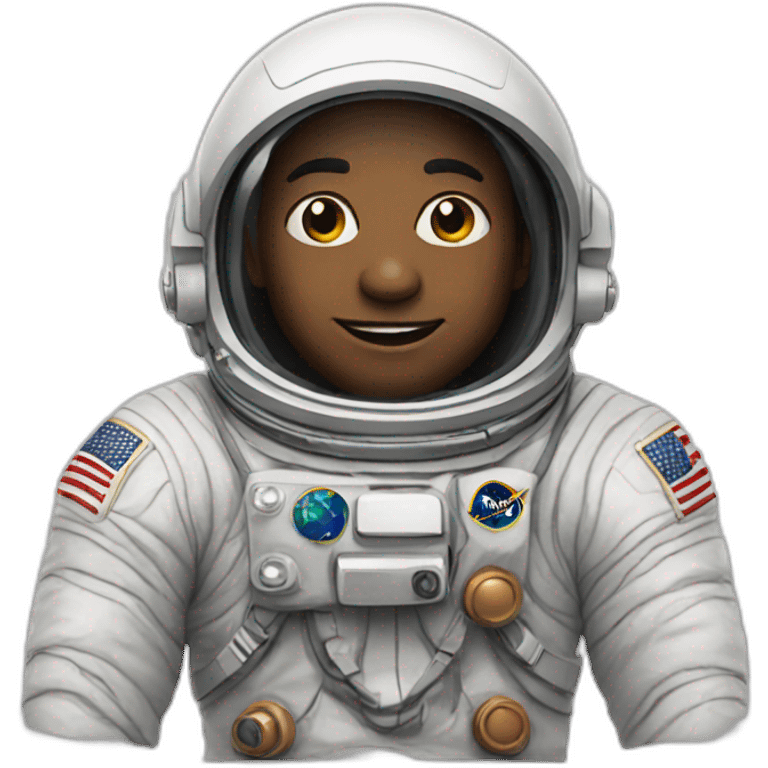 Astronaut emoji | AI Emoji Generator
