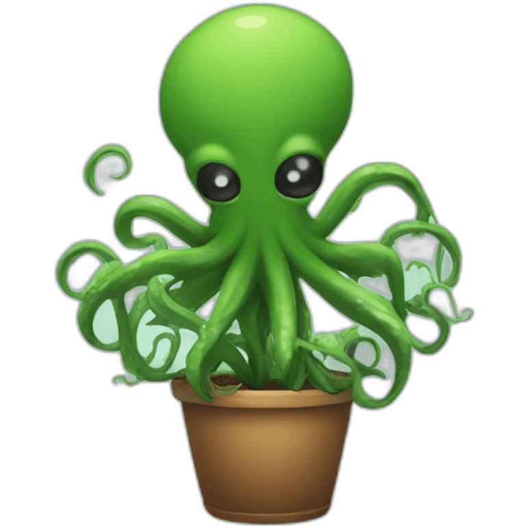 octopus plant emoji | AI Emoji Generator