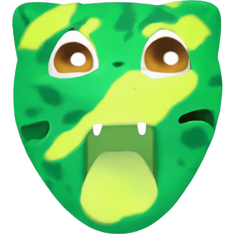 bulbasaur with open mouth emoji | AI Emoji Generator