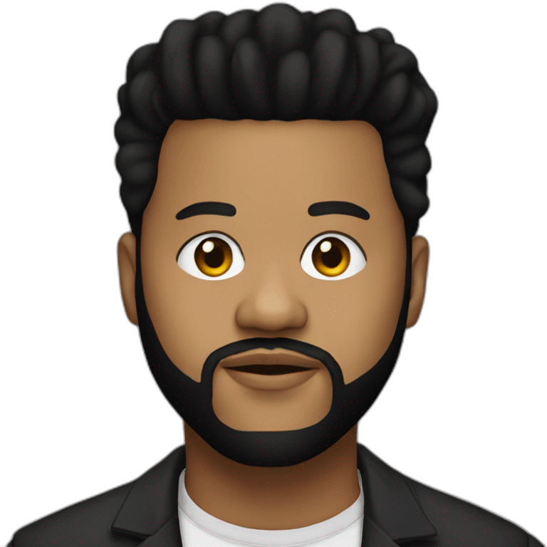 the weeknd emoji | AI Emoji Generator