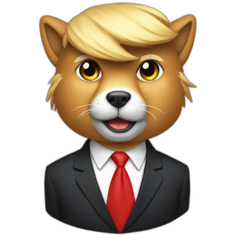 donald trump's fursona emoji | AI Emoji Generator