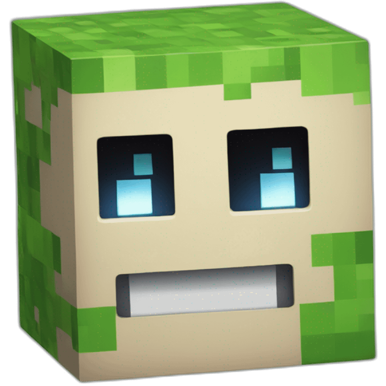 Minecraft Creeper emoji | AI Emoji Generator