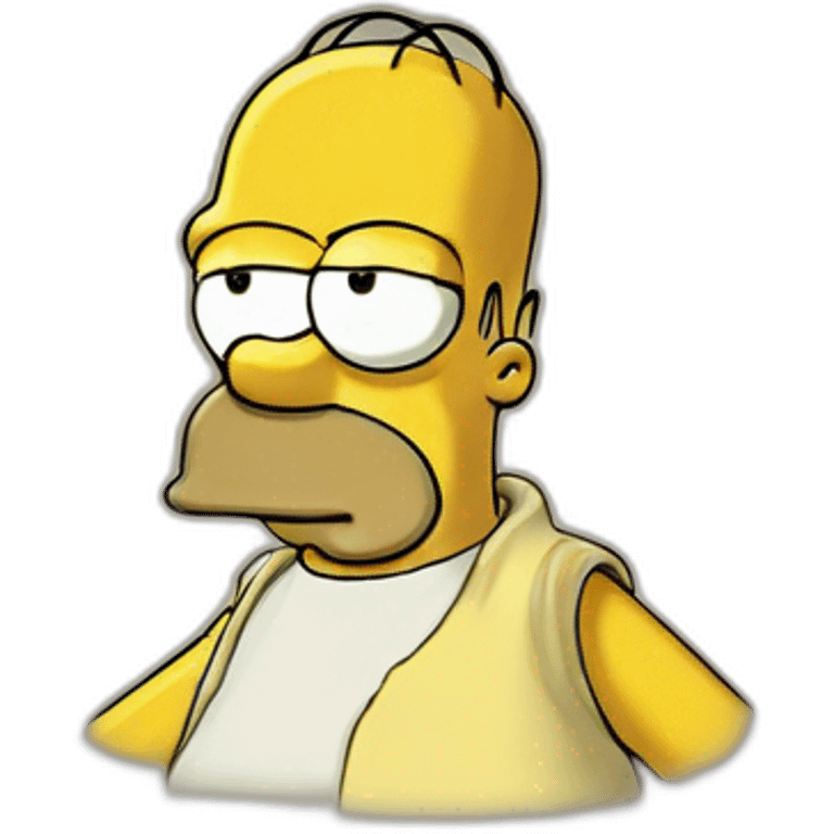 Homer simpson emoji | AI Emoji Generator