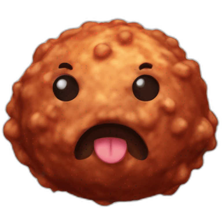 Planet meatball emoji | AI Emoji Generator
