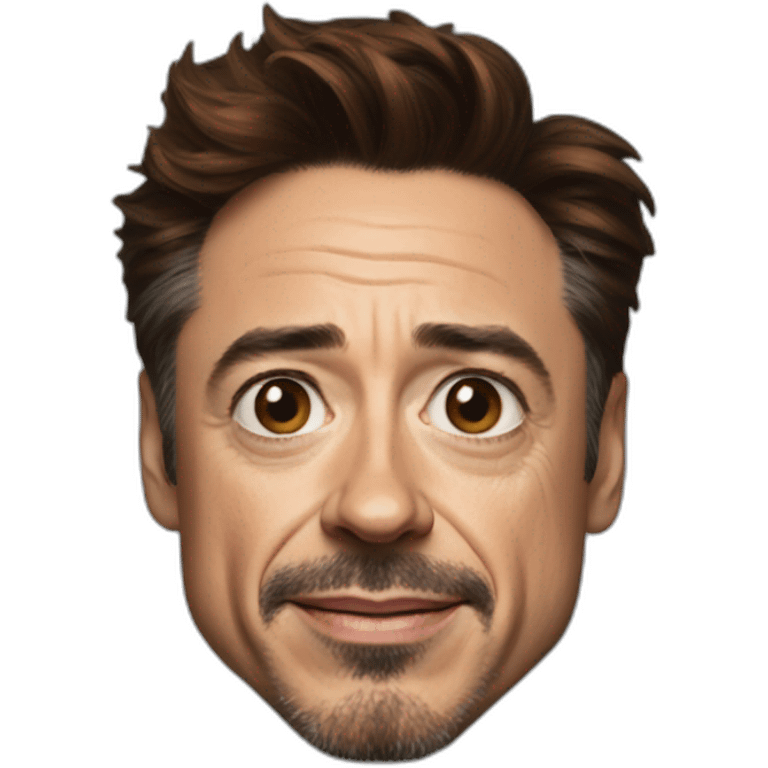 Robert Downey Jr emoji | AI Emoji Generator