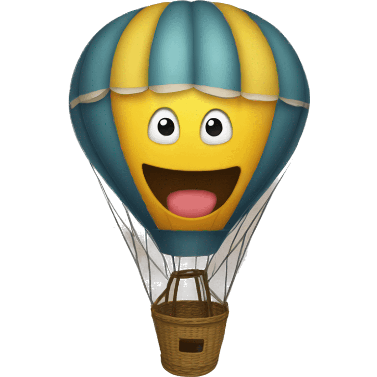 Hot air balloon emoji