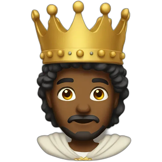 King emoji | AI Emoji Generator