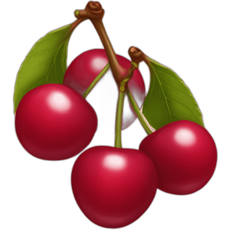 Cherry emoji | AI Emoji Generator