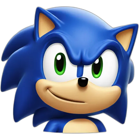sonic the hedgehog emoji | AI Emoji Generator