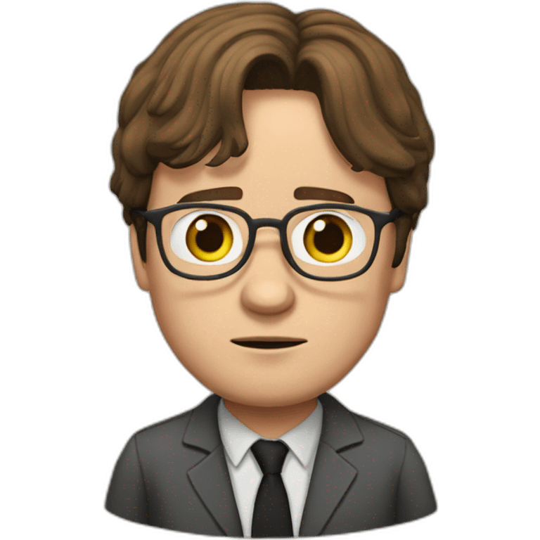 Dwight Schrute emoji | AI Emoji Generator