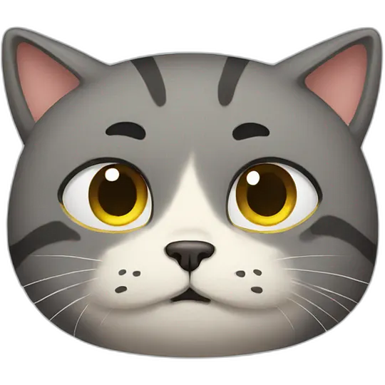 Sad cat emoji | AI Emoji Generator