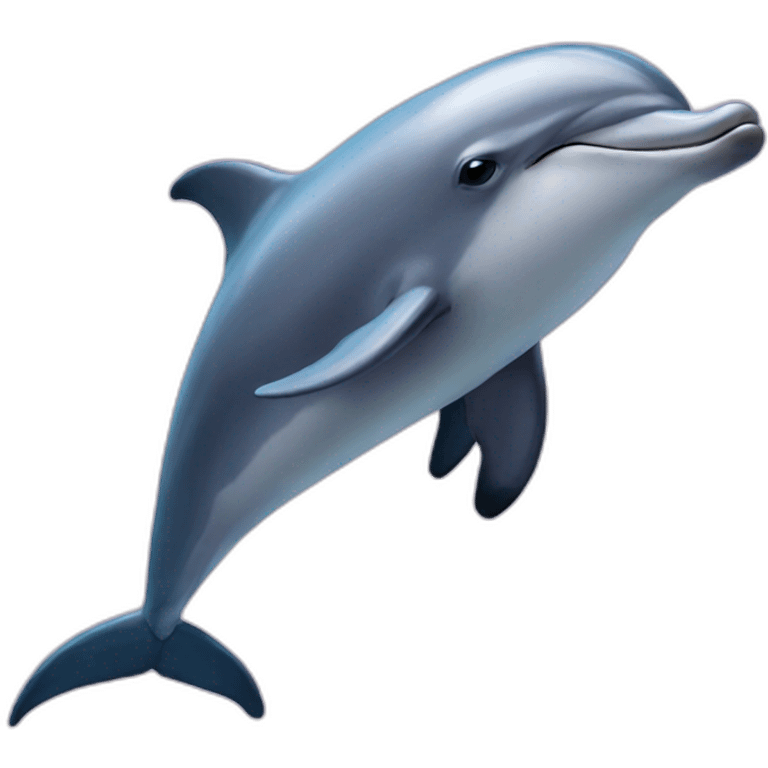 Autistic dolphin emoji | AI Emoji Generator