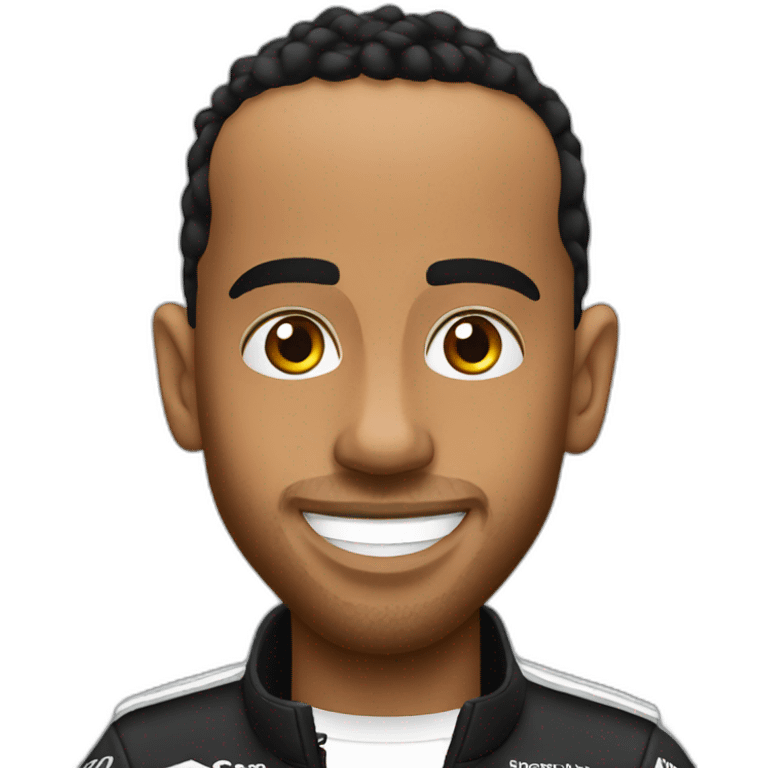 Lewis Hamilton emoji | AI Emoji Generator