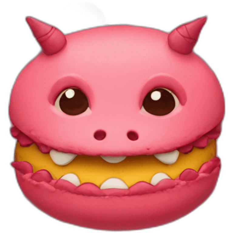 dragon Macaron emoji | AI Emoji Generator