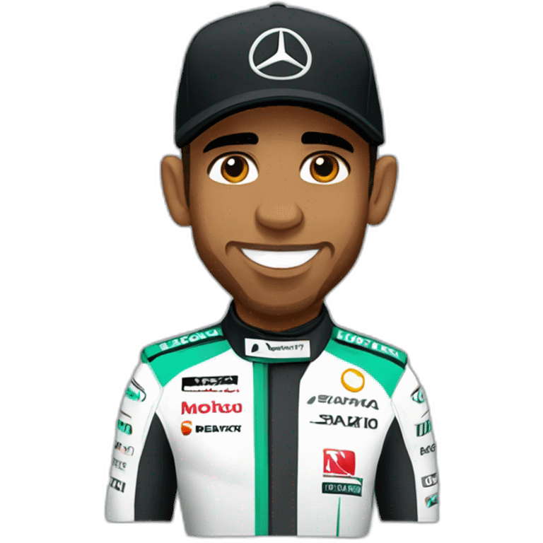 Lewis Hamilton emoji | AI Emoji Generator