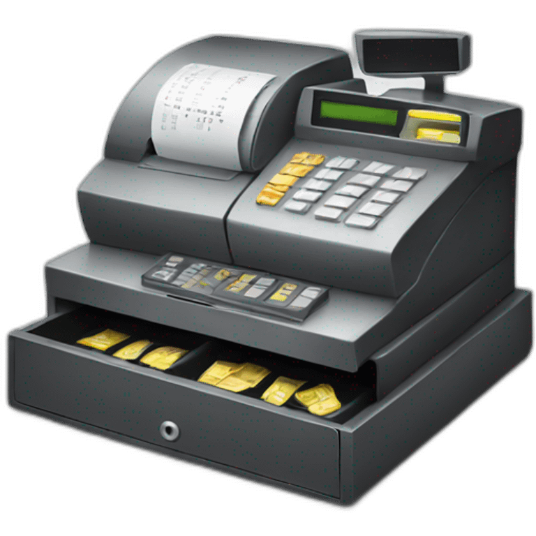 cash register emoji | AI Emoji Generator