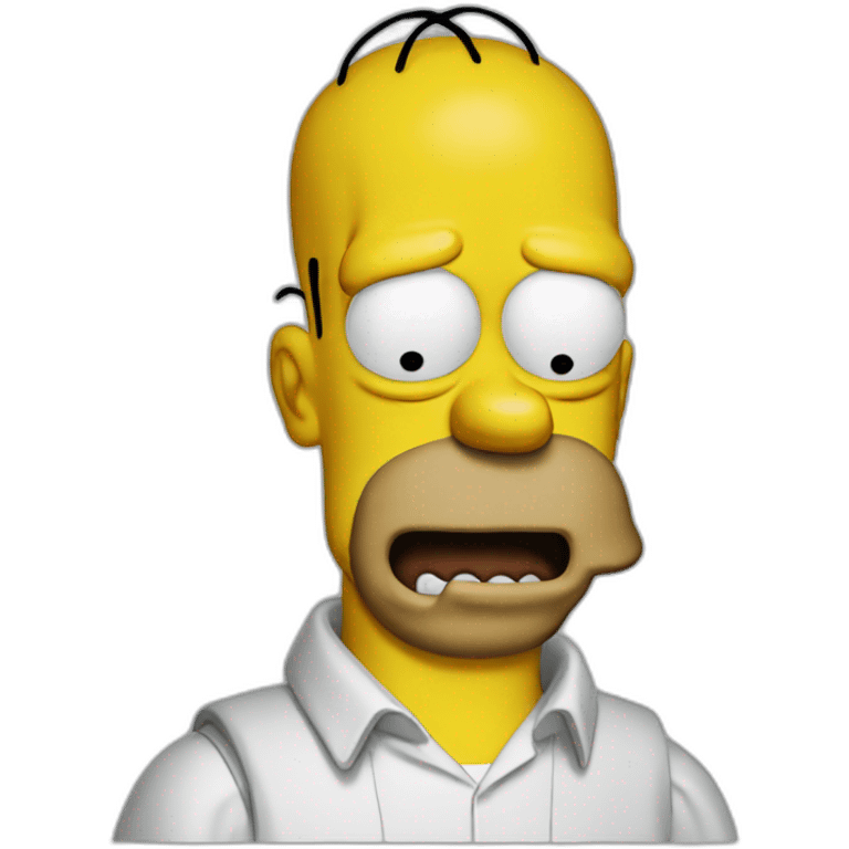 Homer Simpson breaking bad emoji | AI Emoji Generator