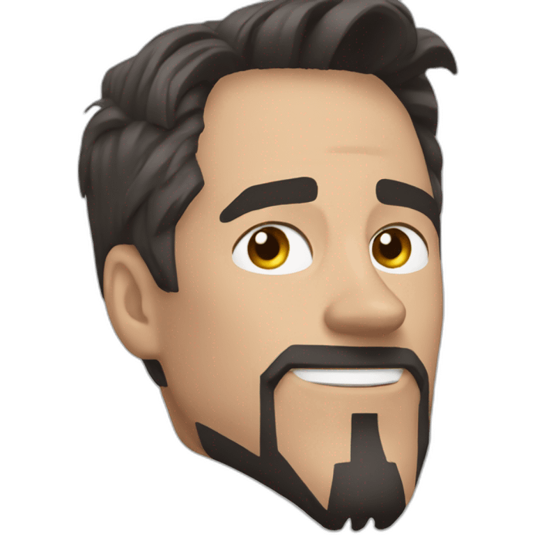 Tony Stark emoji | AI Emoji Generator