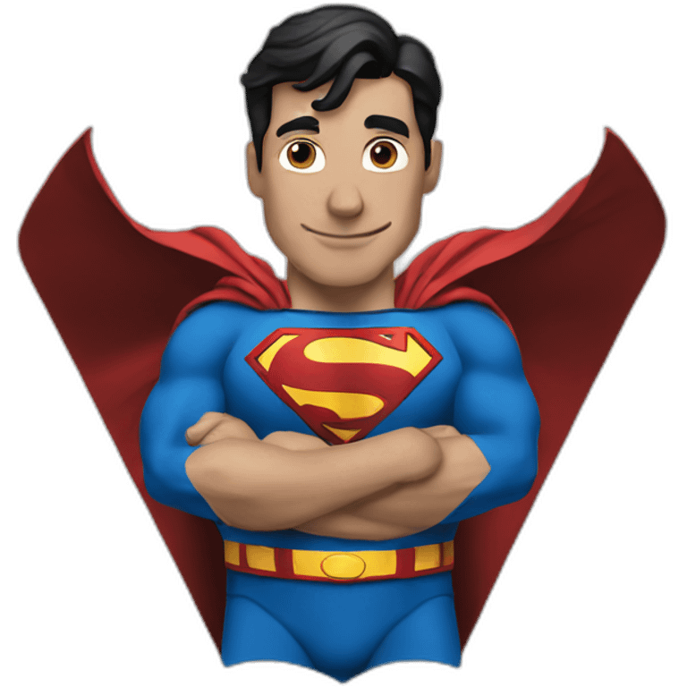 Superman emoji | AI Emoji Generator