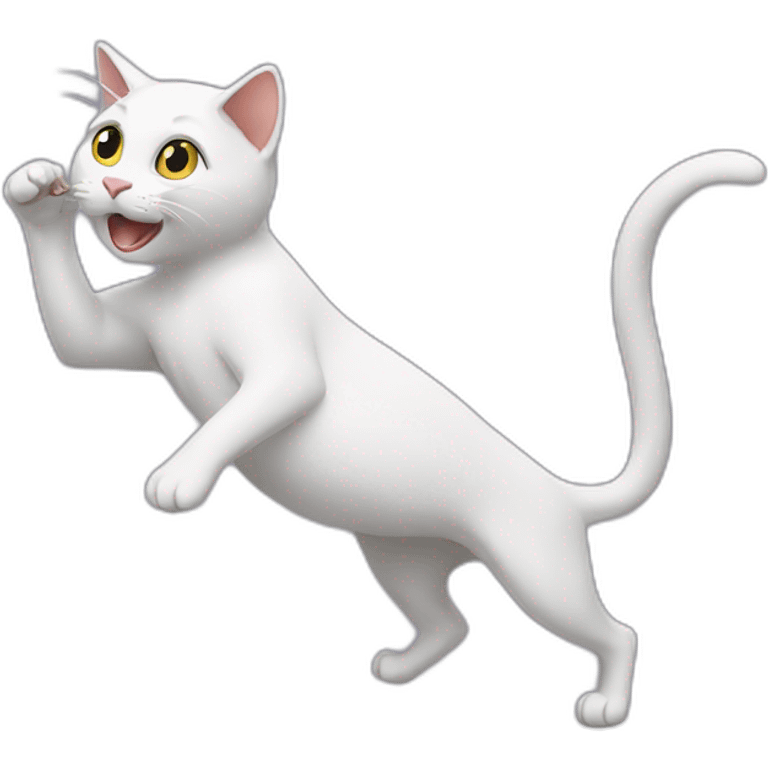 Dancing cat emoji | AI Emoji Generator