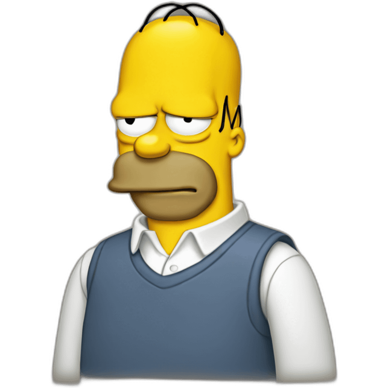 Homer simpson emoji | AI Emoji Generator