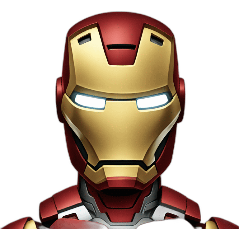 Iron man emoji | AI Emoji Generator