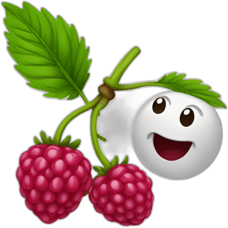 Raspberry emoji | AI Emoji Generator