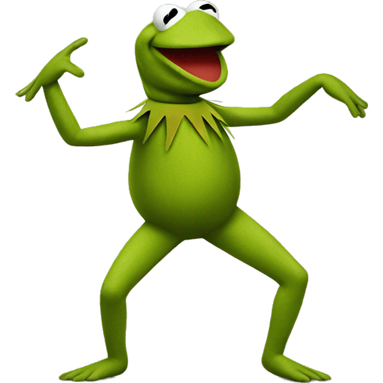 kermit dancing emoji | AI Emoji Generator