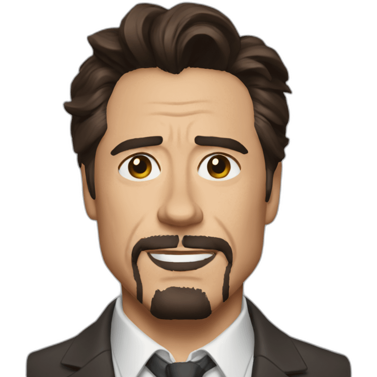 Tony stark emoji | AI Emoji Generator