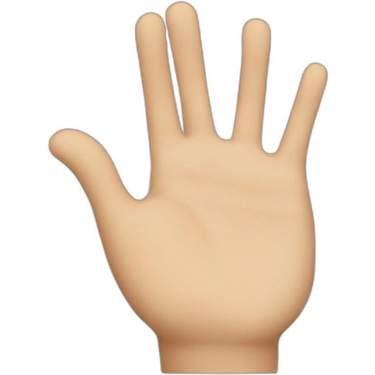 hand emoji | AI Emoji Generator