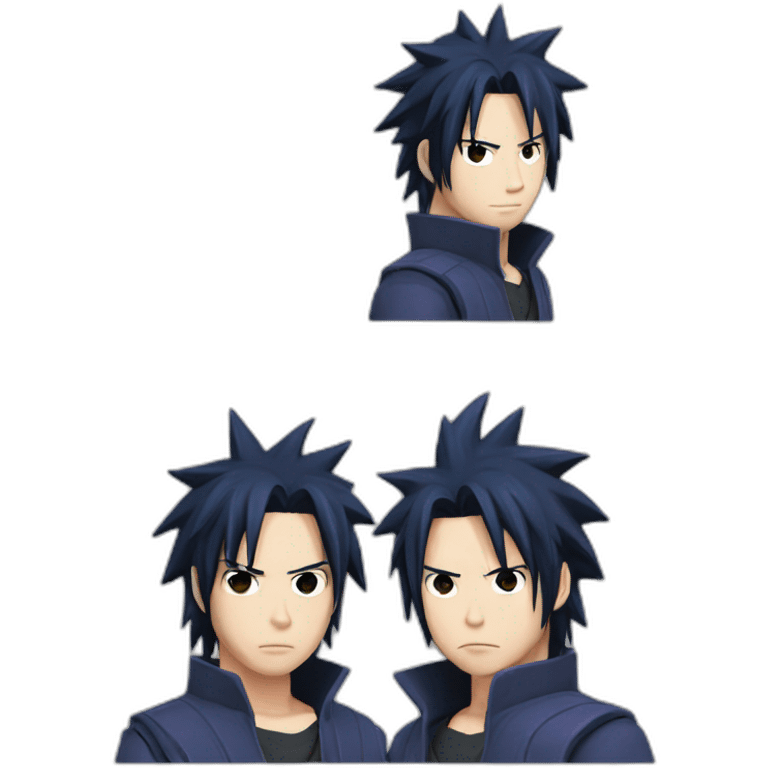 Sasuke emoji | AI Emoji Generator