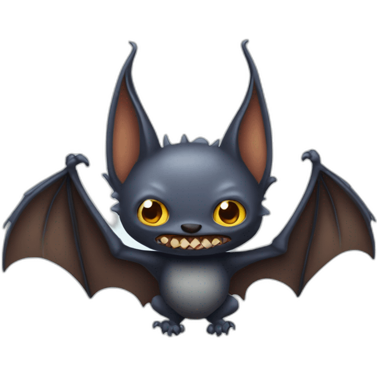 Monster bat emoji | AI Emoji Generator
