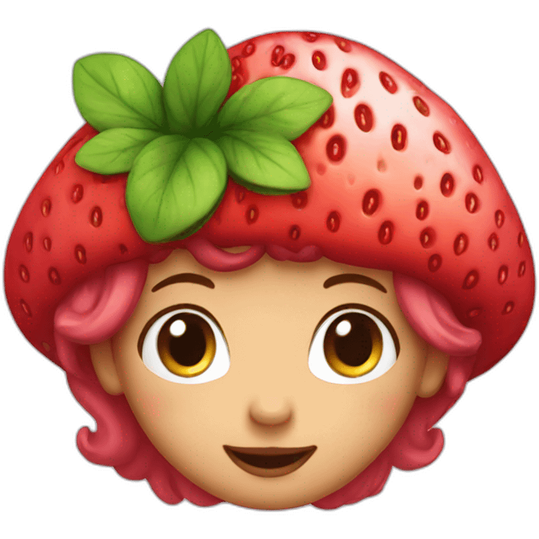 strawberry shortcake emoji | AI Emoji Generator