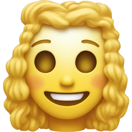 smiling meme on blue background emoji | AI Emoji Generator