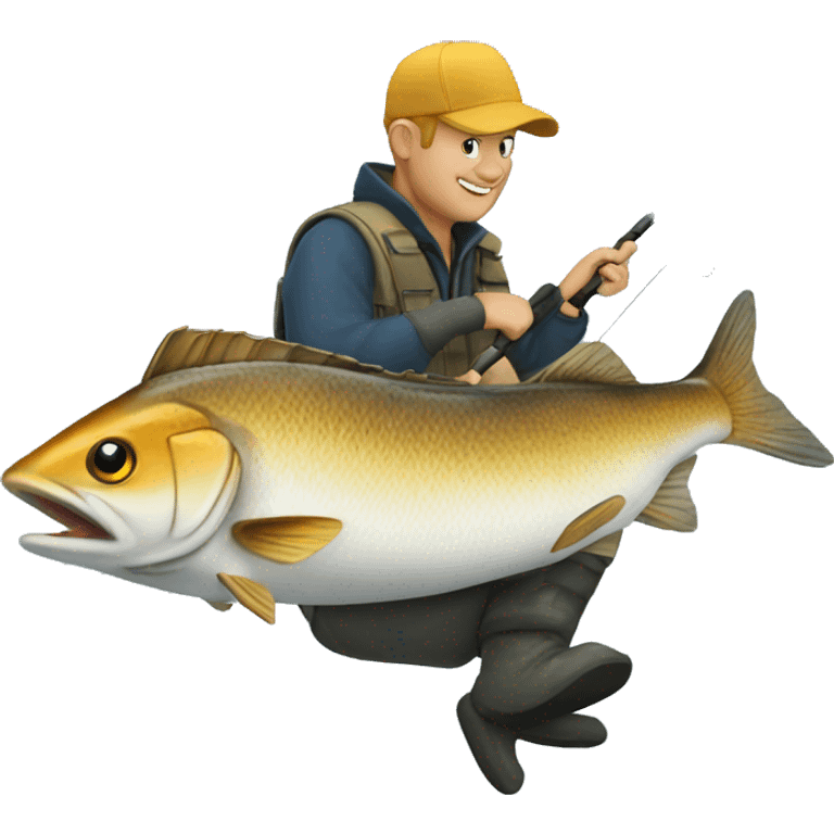 Livescope fishing emoji | AI Emoji Generator