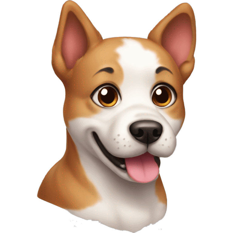 Cute dog emoji | AI Emoji Generator