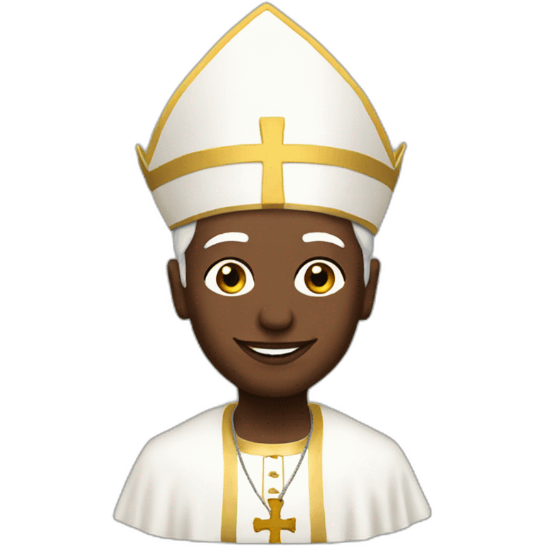 Pope bikini emoji
