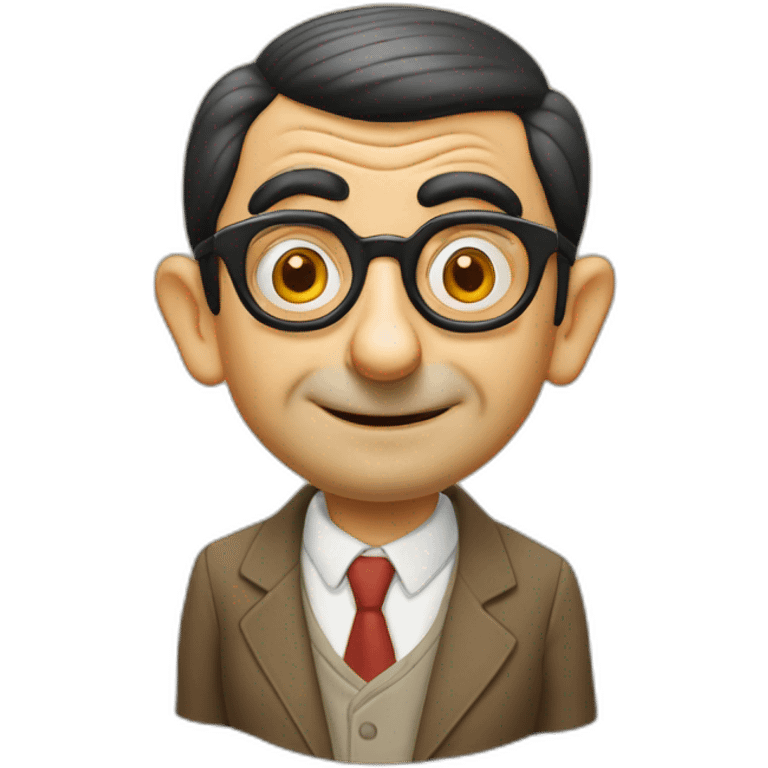 Mr. Bean gafas emoji | AI Emoji Generator