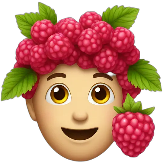 Raspberry emoji | AI Emoji Generator