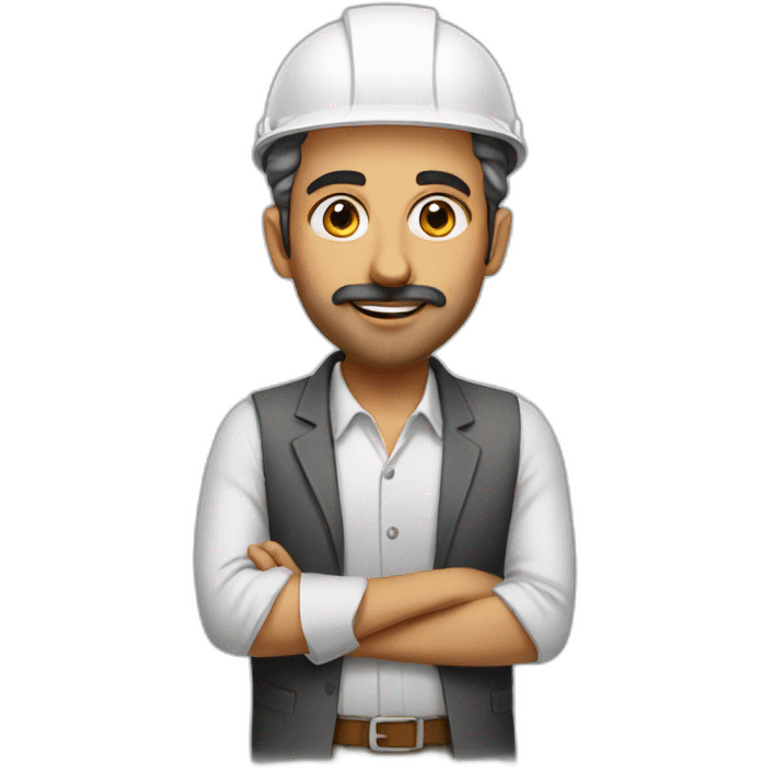 Architect arabic emoji | AI Emoji Generator