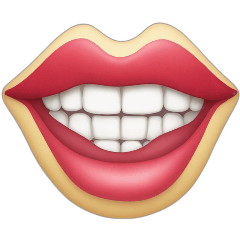 Lips emoji | AI Emoji Generator