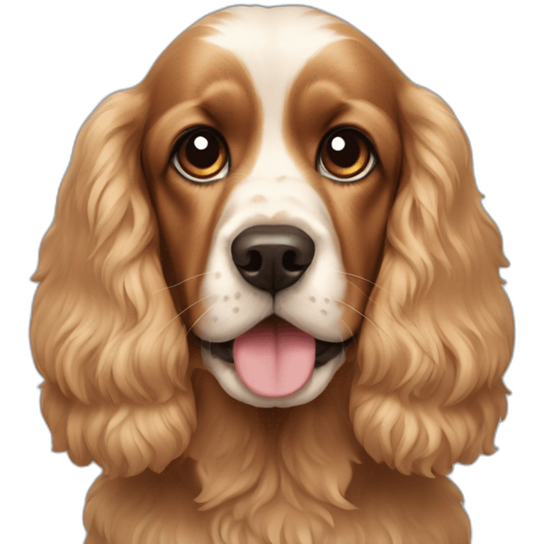 Cocker spaniel emoji | AI Emoji Generator