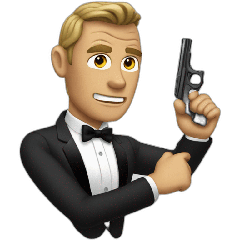 James bond emoji | AI Emoji Generator