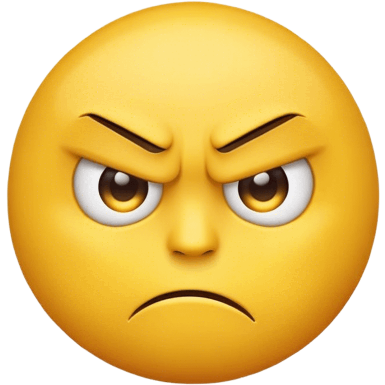 A emoji face pissed off emoji | AI Emoji Generator