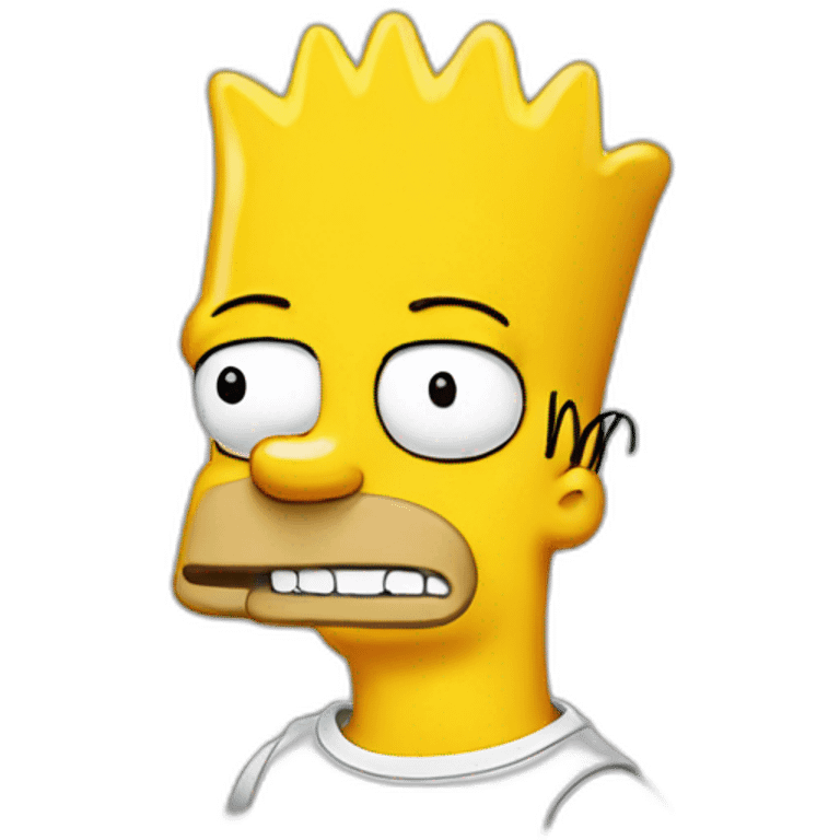 Bart simpson normale emoji | AI Emoji Generator